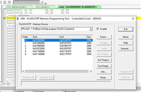 Solved How To Program Spc Mcu With Ude Memtool