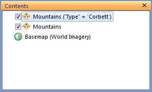 ArcGIS Explorer Query Layers