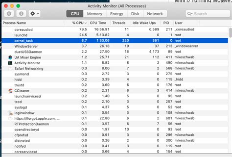 VERY High Core Audio CPU Usage ALL The Ti Apple Community