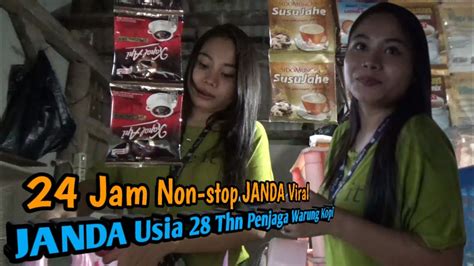 Viral Disangka Gadis Wah Ternyata Janda Bohay Penjaga Warung Kopi