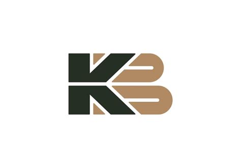 Modern Elegant Luxury Letter Monogram Initial Kb Logo Design 11922882