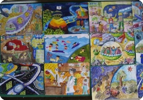 과학상상화 2009 전국학생발명상상화 및 캐릭터디자인 네이버 블로그