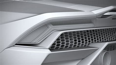 Lamborghini Huracan Evo RWD Spyder D Model By SQUIR