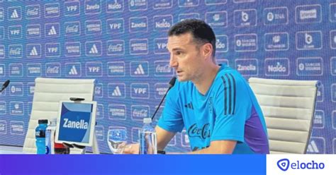 Lionel Scaloni habló sobre los próximos partidos de la selección