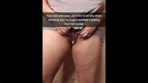 Oh What A Huge Creampie Leaking From My Cheating Pussyhubby Cuckold