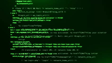 Hackers Code Running Down In Terminal Stock Motion Graphics Motion Array