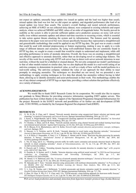 Web Server Load Prediction And Anomaly Detection From Hypertext