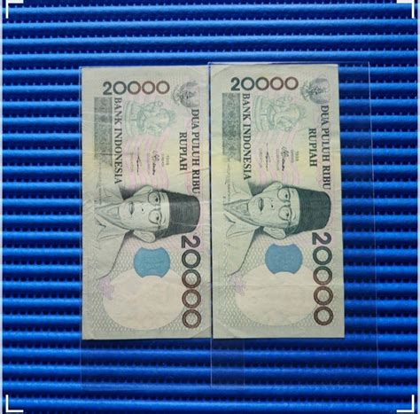 1998 Indonesia 20000 Rupiah Ganesha Indonesian Banknote Currency