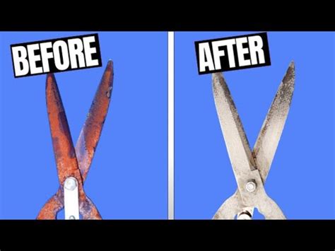 BEST WAY TO REMOVE RUST Homemade Rust Removal Gel YouTube