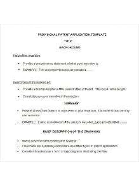 Patent File Application Sample Pdf