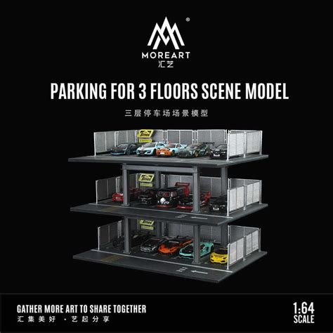 Pre Order More Art 164 Three Story Parking Lot Scene Simulation Model September 2024