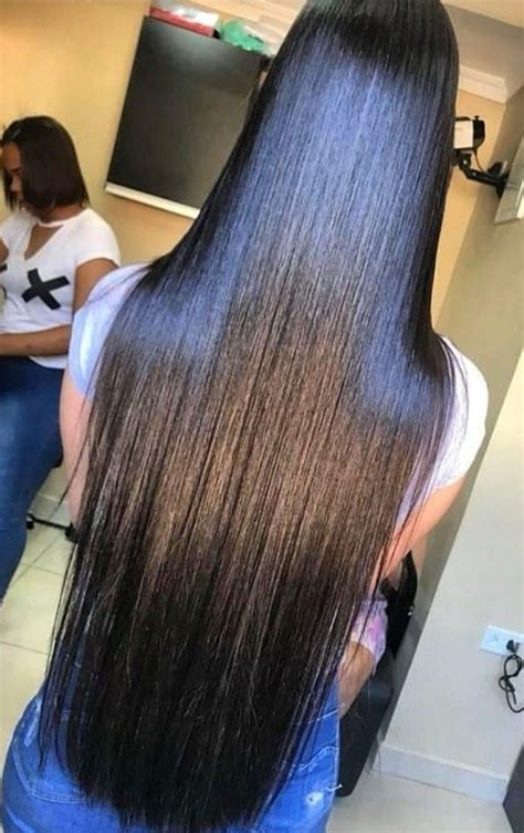 Pin De Ananya En Darklonghair Shine Longhair Estilos De Cabello