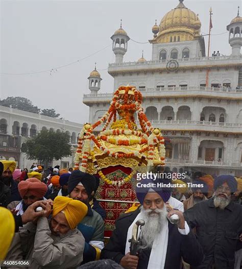 316 Nagar Kirtan On The Birth Anniversary Of Guru Gobind Singh Stock