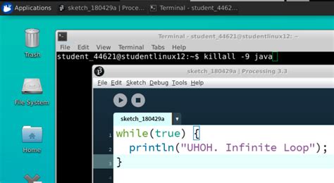 How To Force Close Processing In Linux Or Any Other Application KTBYTE Computer Science Academy