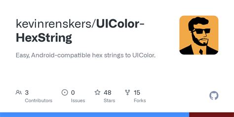 Github Kevinrenskersuicolor Hexstring Easy Android Compatible Hex