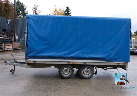 Remorque Bâchée Clicpublic Be Les Ventes Publiques En 1 Clic