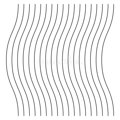Abstract Wavy Waving Zigzag Lines Element Vertical Lines Stripes