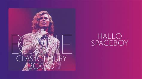 David Bowie Hallo Spaceboy Live At Glastonbury 2000 Official Audio