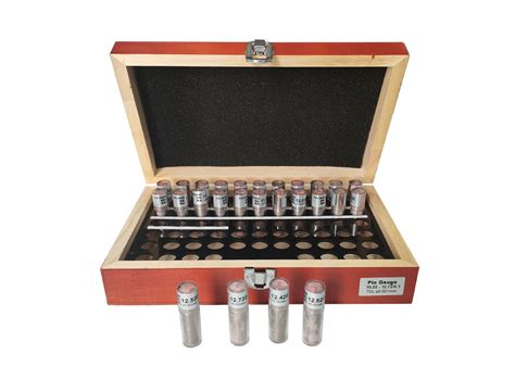 Precision Steel Pin Gauge Set For Hole Diameter Inspection