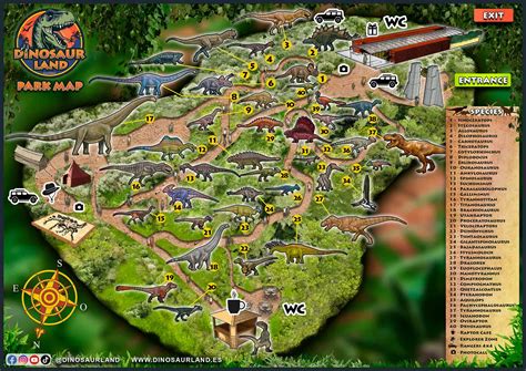 Mapa Del Corazón De Dinosauria