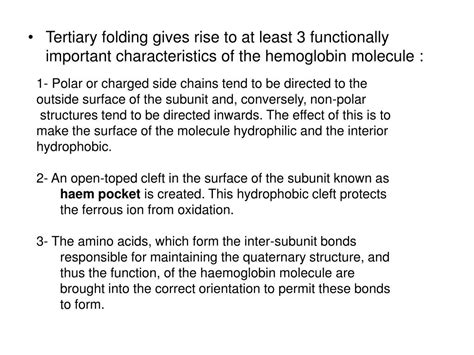 Ppt Hemoglobin Synthesis Structure And Function Powerpoint Presentation Id315600