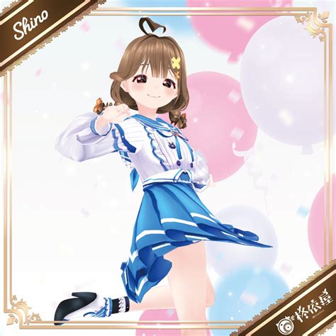 【3dモデル】梓乃 Vrmデータ無料dl｜shino 柊依屋 Hiyoriya Booth