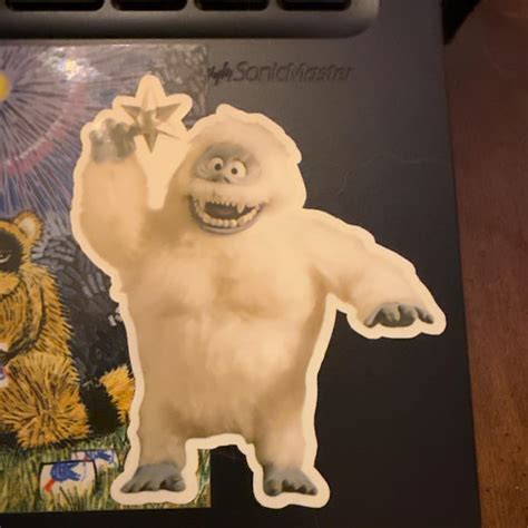 Bumble Abominable Snowman Rudolph Christmas Fridge Magnet Or Laptop Sticker Etsy