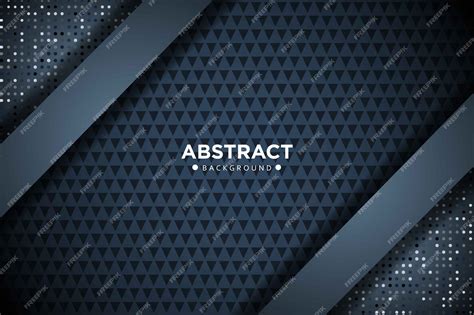 Premium Vector Luxurious Dark Background With Glitter And Overlap Layer Abstract Modern