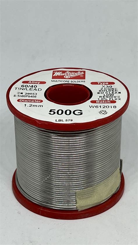 Припой Multicore Solders ПОС60/40 X39 - купить с доставкой по выгодным ...