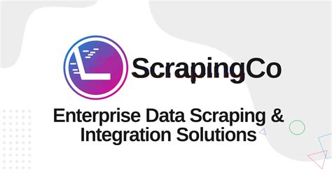 Scrapingco Enterprise Data Scraping Integration Solutions