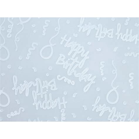 Силиконов шаблон за декорация на торти Честит рожден ден Wilton Emag Bg