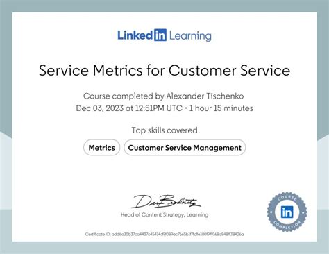 Alexander Tischenko On Linkedin Certificate Of Completion