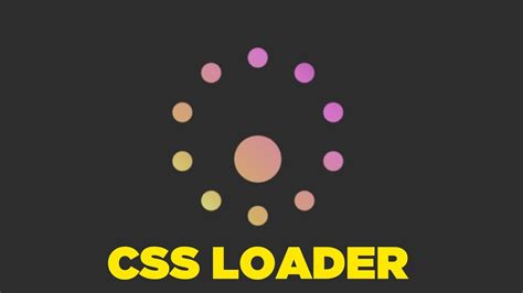 Css Animation Examples Using Css Loader Cool Css Effects Youtube