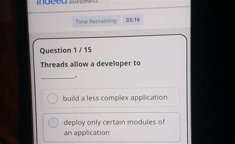 Indeeu Assessments Time Remaining 03 16 StudyX