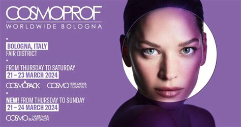Cosmoprof 2024 La Fiera Beauty Di Bologna Torna A Marzo Con Tutte Le