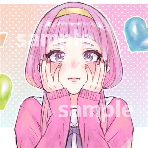 【歌ってみた用一枚絵】女の子 Skima（スキマ）