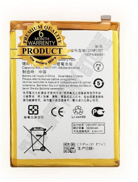 THE BATTERY STORE Original C P Battery For Asus Zenfone Max M X PD Battery With Month