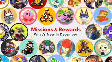 Missions Rewards Whats New In December Nintendo