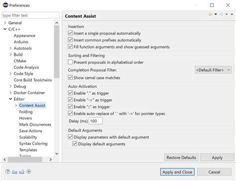 Eclipse CDTにおすすめの設定 選 ゆっきぶろぐ