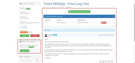 Secure Ticket Data For Whmcs Whmcs Marketplace
