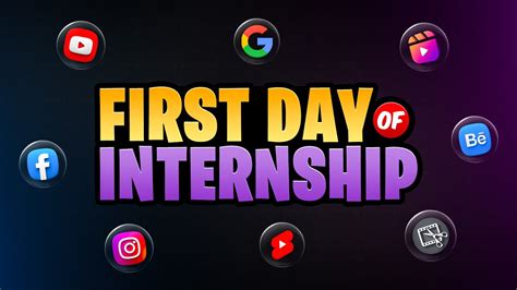 First Day Of Internship Vlog Youtube