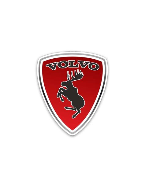 Truck Is Drug Volvo Sticker Small