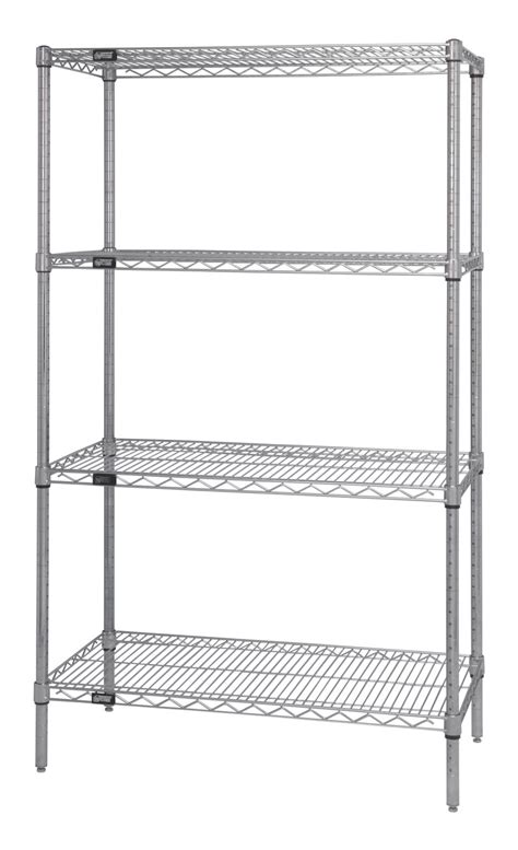 Wr54 1460c Wire Shelving Rack 14d X 60w X 54high With 4 Shelves