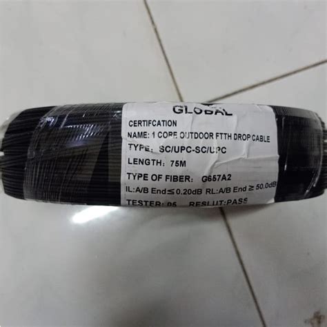 Jual Precon Global 1core Sc Upc To Sc Upc Panjang 75m 3kawat Seling