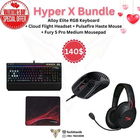 Hyperx Bundle 3 Tech Titan