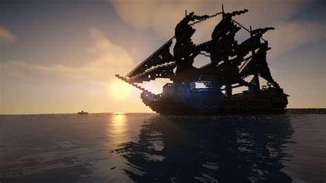 Black Pearl Pirates Of The Caribbean Minecraft Map