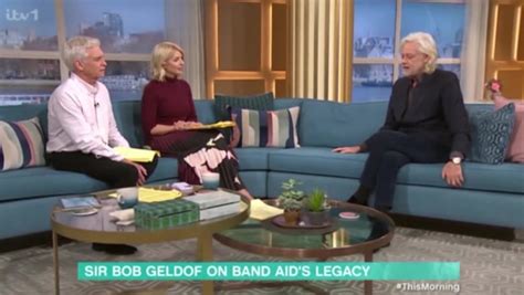 Sir Bob Geldof Repeatedly Misgenders Sam Smith Leaving This Morning