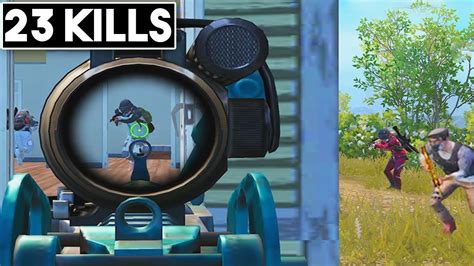 HOW DID I SURVIVE THIS 23 KILLS SOLO Vs SQUAD PUBG Mobile