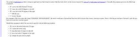 Solved Modify This Programe In Python Import Turtle Chegg