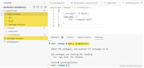 Sapui5基础知识2 手动创建一个sapui5的项目sapui5教程 Csdn博客